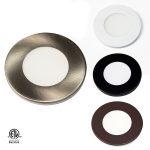 12VDC Surface/Recess Mount LED Slim Puck - GM Lighting LLC