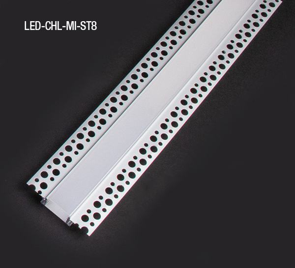 Straight LED Tape Mud In Channels | GM Lighting LLC