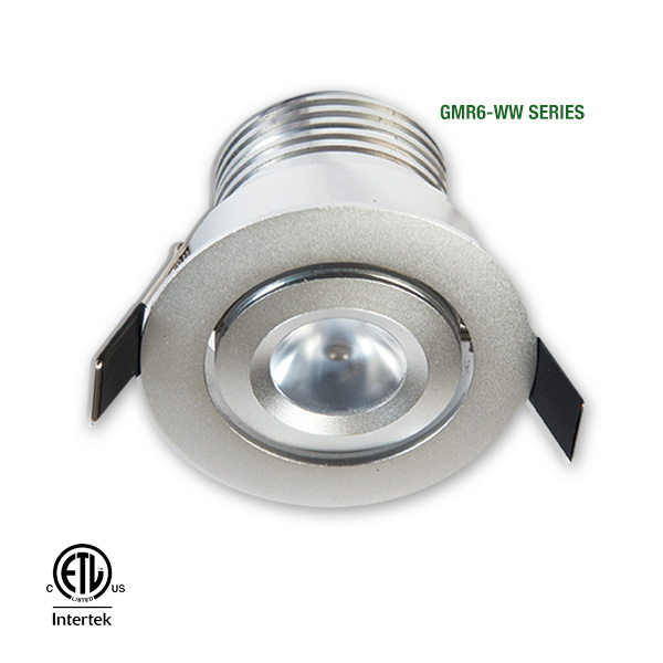 12VDC Mini High Power LED Dimmable Recessed Adjustable Downlight | GM ...