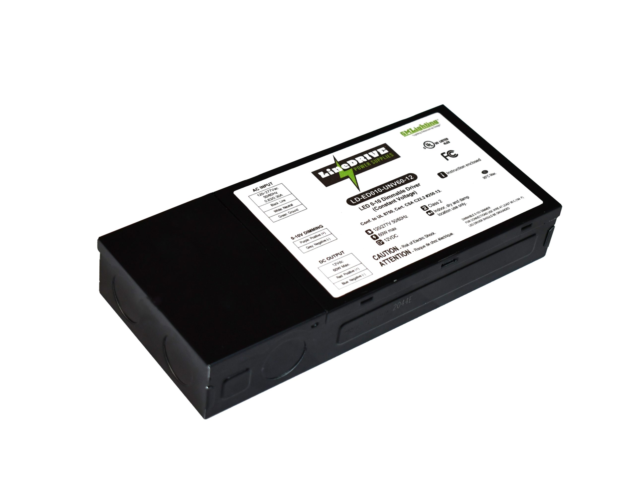 LineDRIVE 12VDC / 24VDC Magnetic LED Dimmable Power Supplies | GM ...