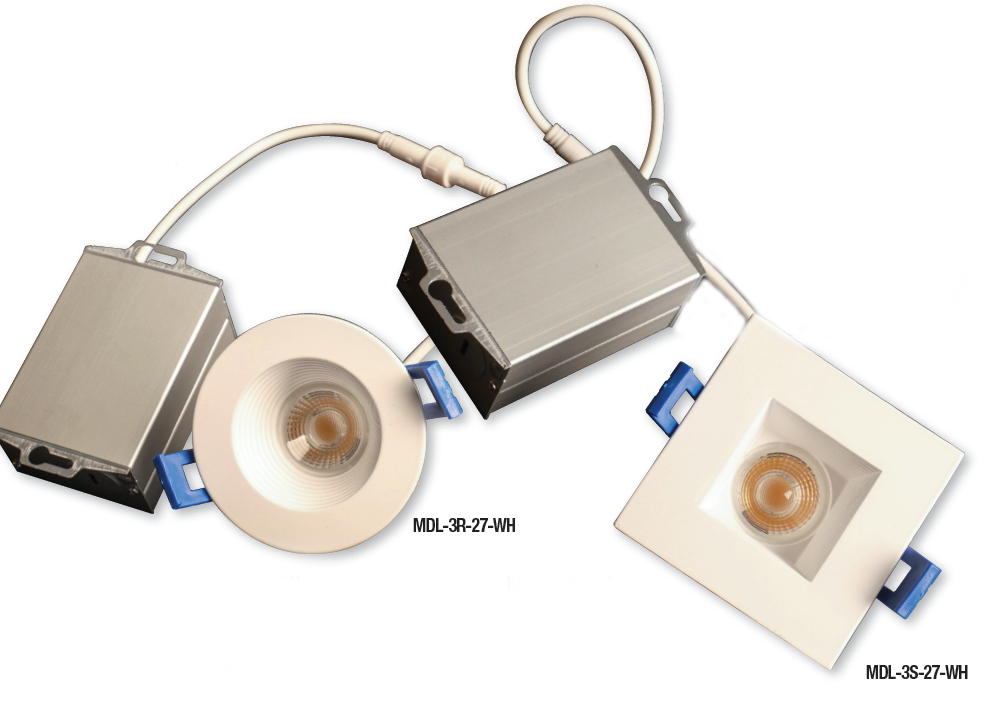 120V MicroTask4 IC Rated Recessed LED Downlight | GM Lighting LLC