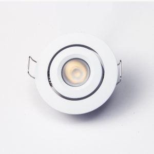 12VDC Mini LED Dimmable Recessed Downlight - GM Lighting LLC