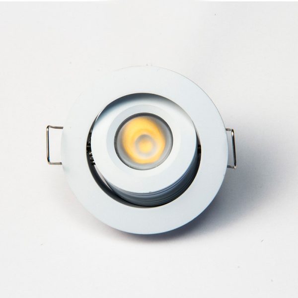 12VDC Mini High Power LED Dimmable Recessed Adjustable Downlight - GM ...